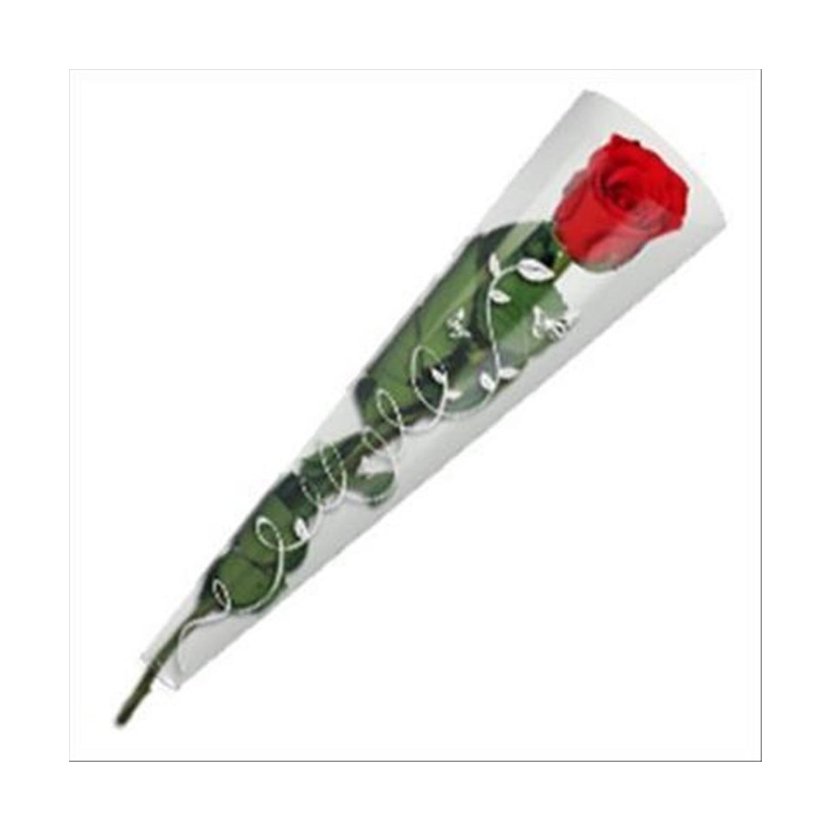 BOLSA FLOR INDIVIDUAL 45x13x03 blanca 50u