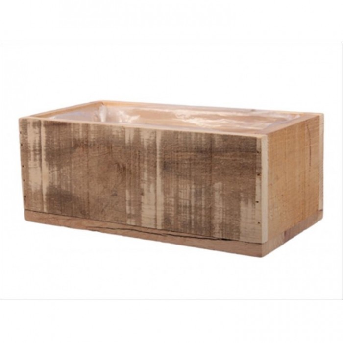 CAJA MADERA RECTANGULAR 30x16x12cm